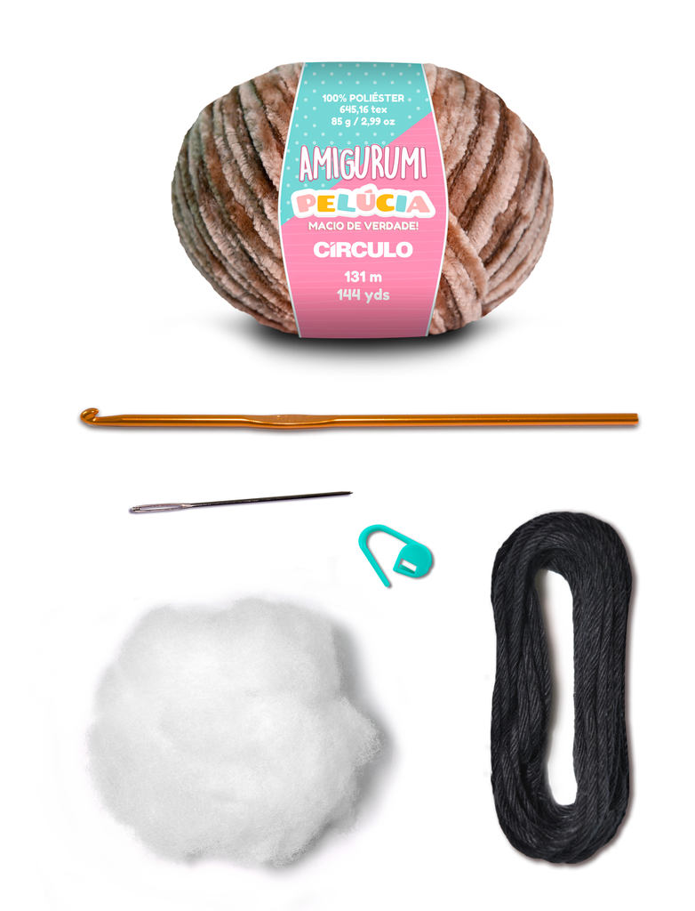 Circulo Amigurumi Kit It's Nappy Time Cub | Knitcraft Inc.