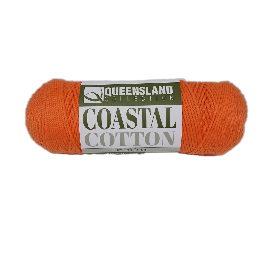 Queensland Coastal Cotton Persimmon #1023 - 100% Cotton Yarn